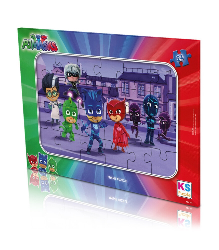 KS Games Frame Puzzle // PJ Masks (24 Parça) - Keyif Bebesi | Kids & Toys