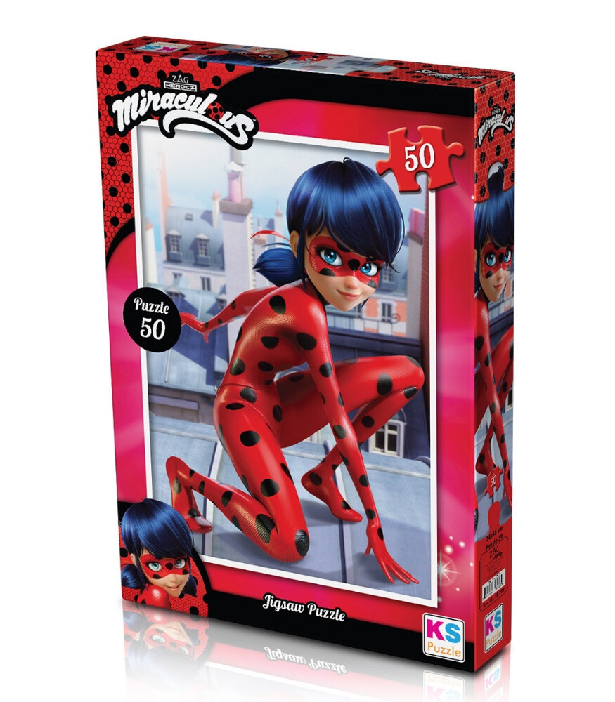 KS Games Puzzle // Lady Bug (50 Parça) - Keyif Bebesi | Kids & Toys