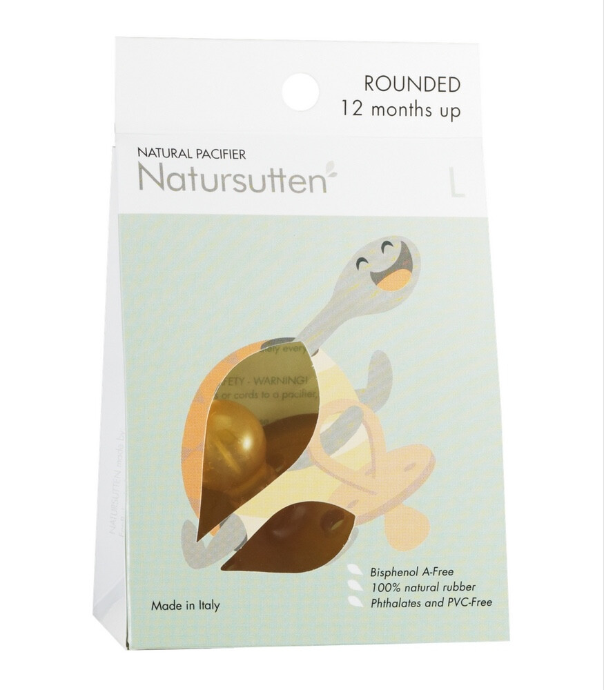 Natursutten Orijinal Yuvarlak Büyük Boy Emzik - Keyif Bebesi | Kids & Toys