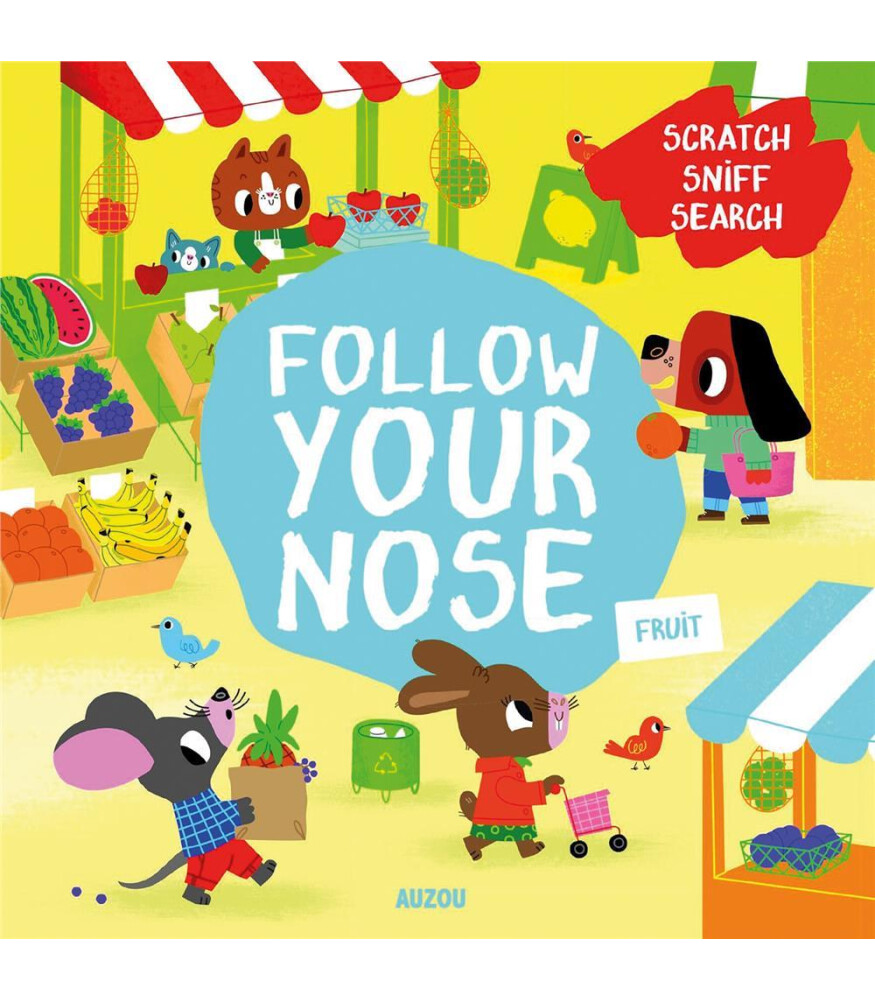 Auzou Publishing Follow Your Nose: Fruit - Keyif Bebesi | Kids & Toys