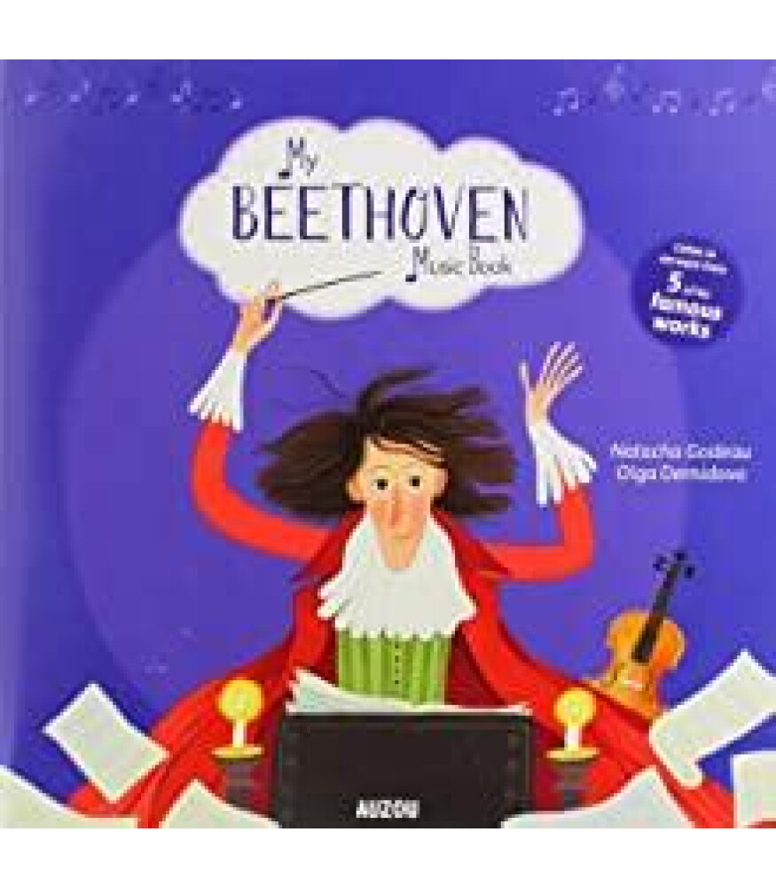 Auzou Publishing My Beethoven Music Book - Keyif Bebesi | Kids & Toys