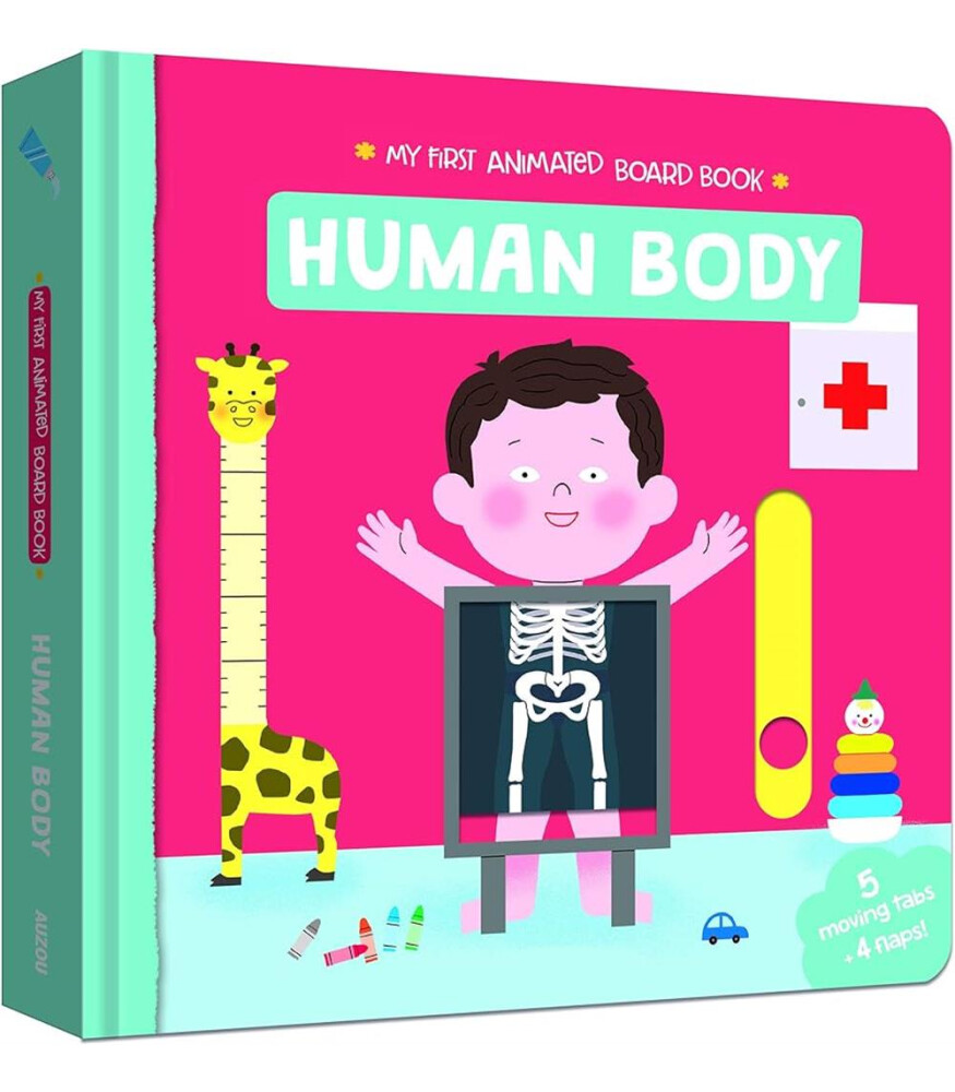 Auzou Publishing My First Animated Board Book: Human Body - Keyif ...