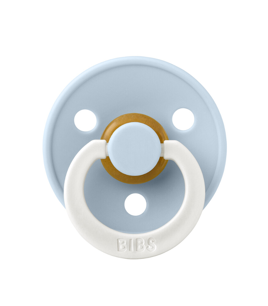 Bibs Colour Kauçuk Emzik // Baby Blue Glow - Keyif Bebesi | Kids & Toys