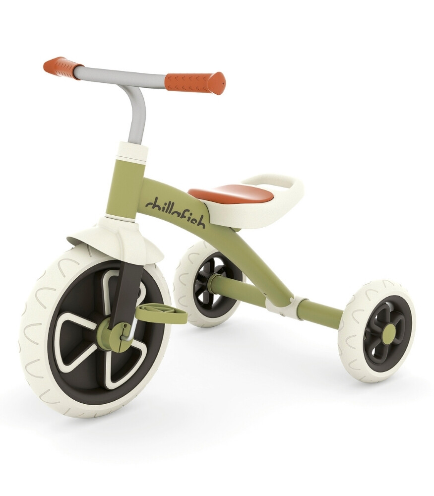Chillafish Ziggi Üç Tekerlekli Bisiklet (12 inç) // Olive - Keyif ...