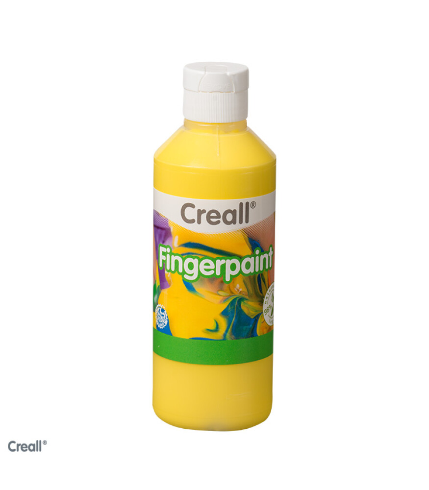 Creall Fingerpaint - Sarı 250ml. - Keyif Bebesi | Kids & Toys