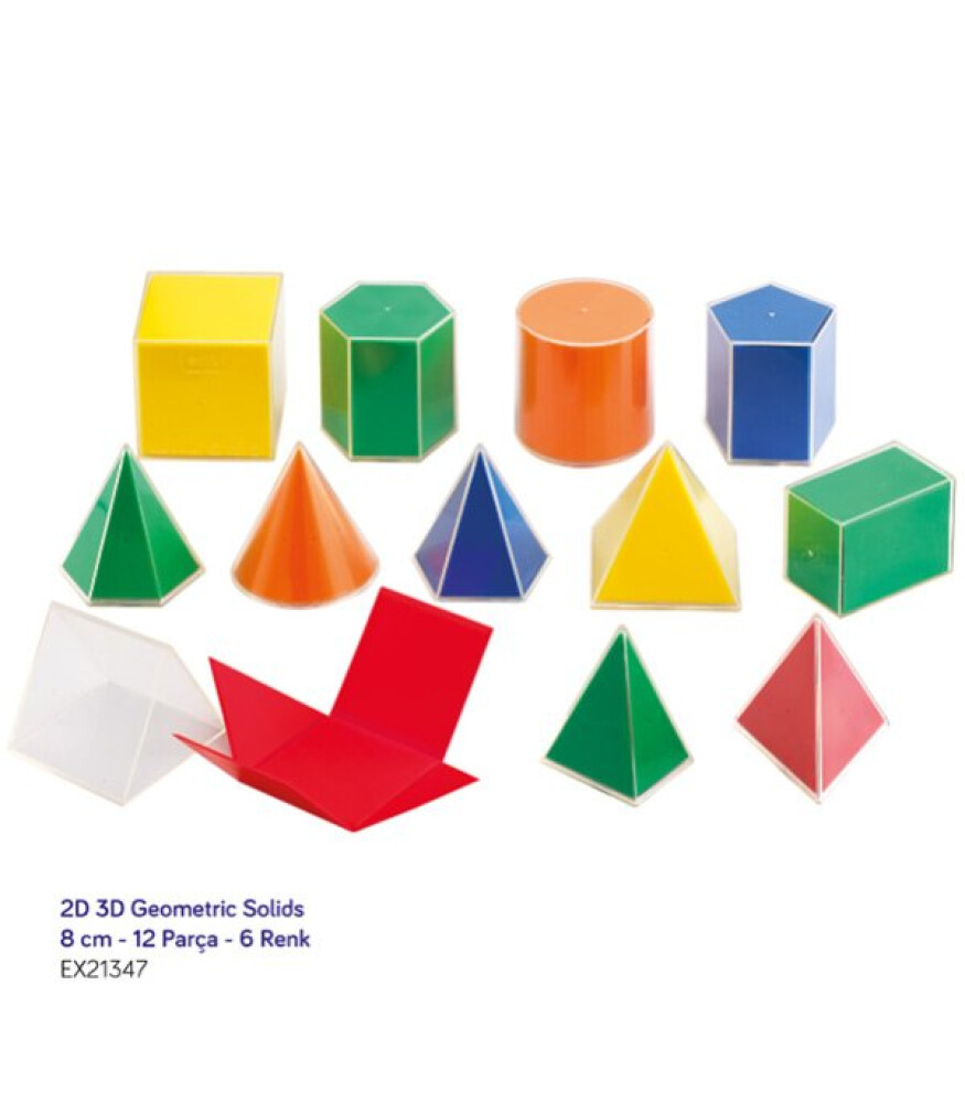 Edx 2d 3d Geometric Solids - Keyif Bebesi | Kids & Toys