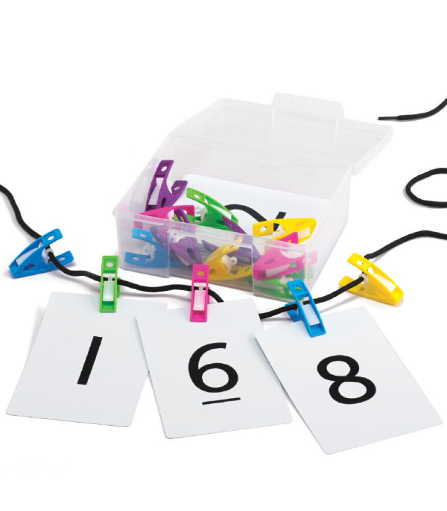 Edx Peg Number Line - Keyif Bebesi | Kids & Toys