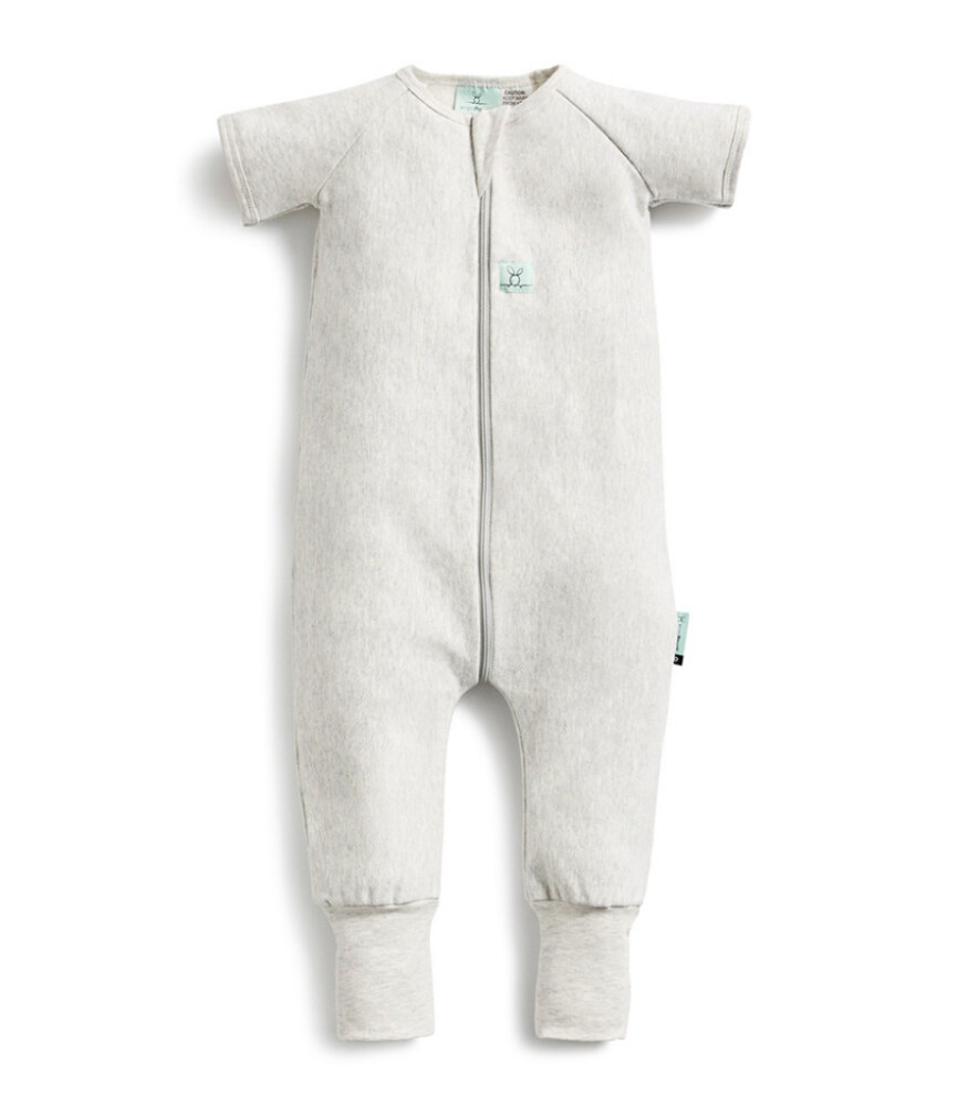 ergoPouch Organik Patikli Kısa Kollu ONESIE Tulum Pijama (1 TOG) - Grey ...