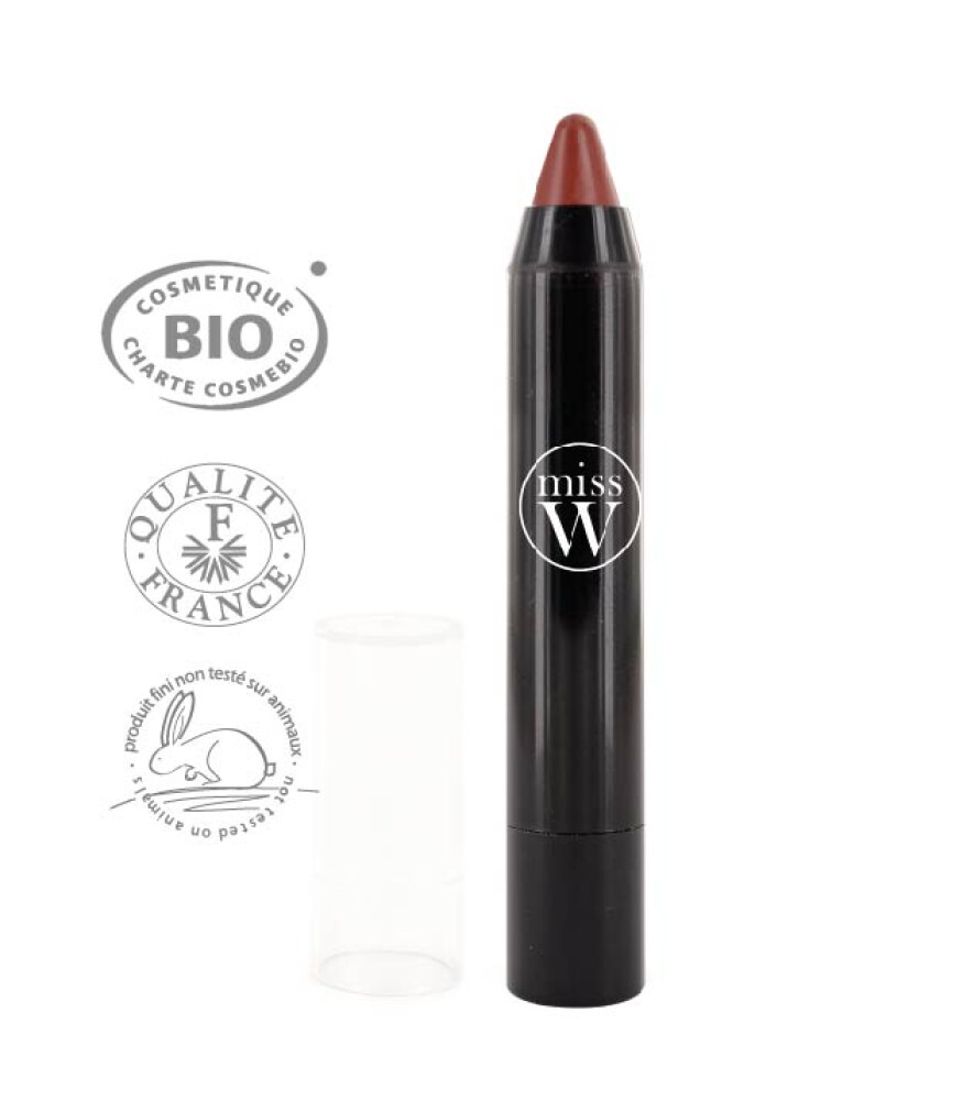 Miss W Organik Sertifikalı Bio Twist Kalem Ruj (No 401 - Beige red) 3 ...