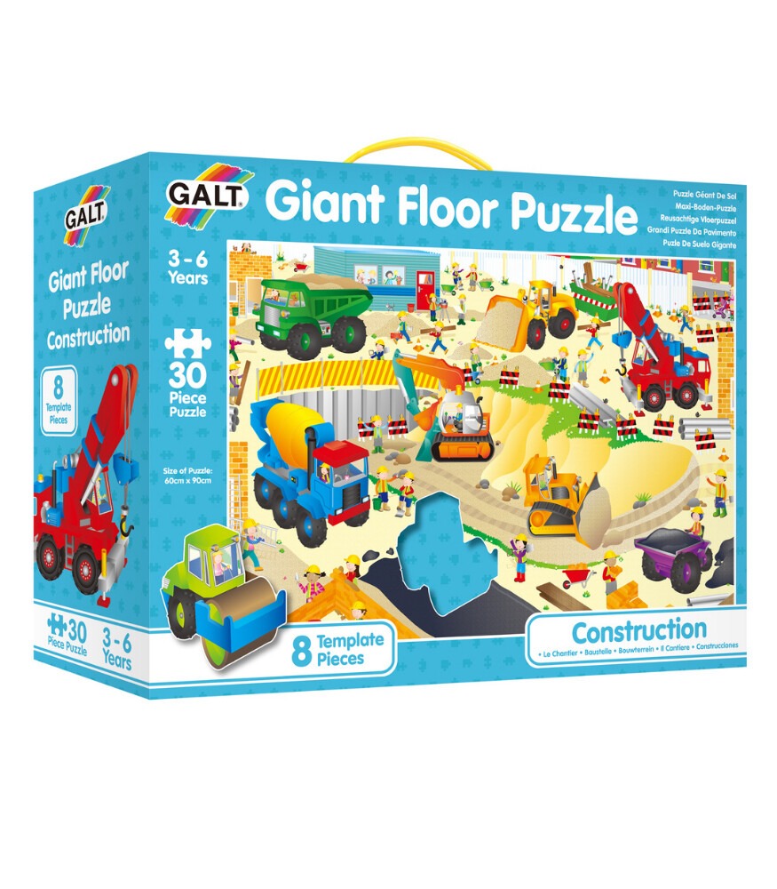 Galt Giant Floor Puzzle // Contruction (30 Parça) - Keyif Bebesi | Kids ...