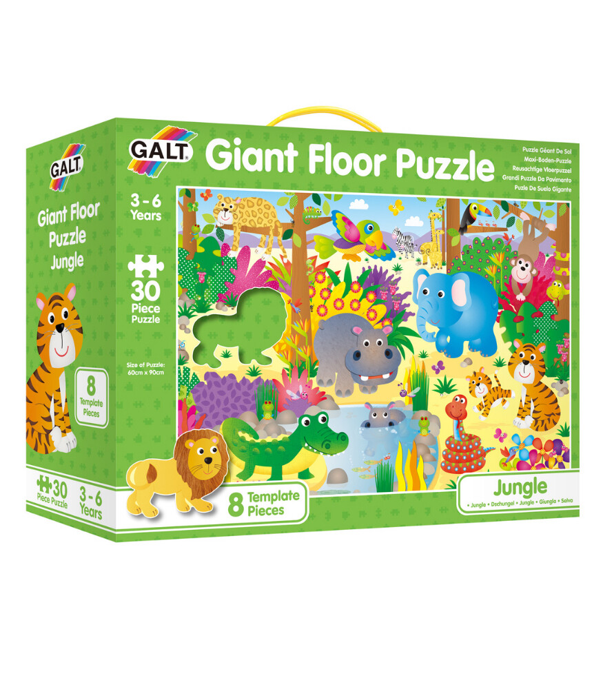 Galt Giant Floor Puzzle // Jungle (30 Parça) - Keyif Bebesi | Kids & Toys