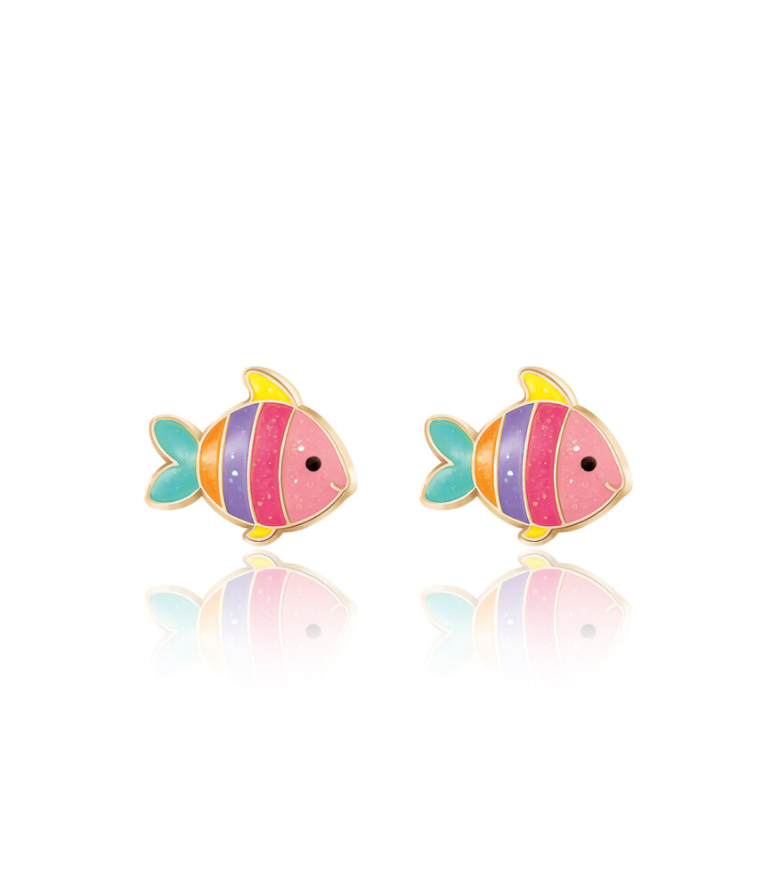 Girl Nation Cutie Küpe // Rainbow Fish - Keyif Bebesi | Kids & Toys