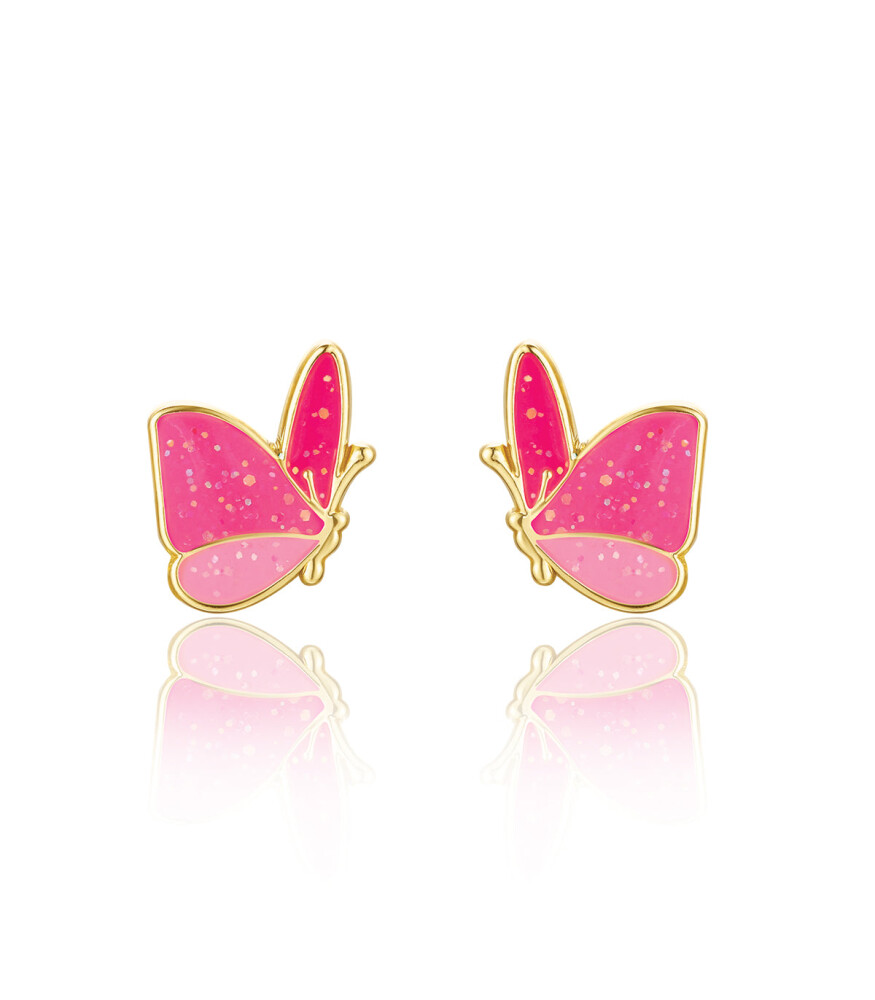 Girl Nation Cutie Küpe // Glitter Butterfly - Keyif Bebesi | Kids & Toys