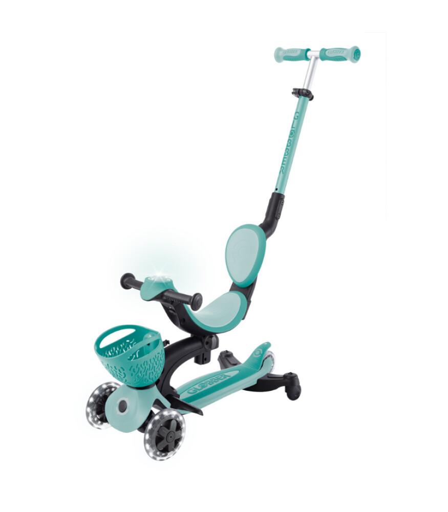 Globber Go Up Baby 360 Işıklı Scooter // Koyu Mint - Keyif Bebesi ...