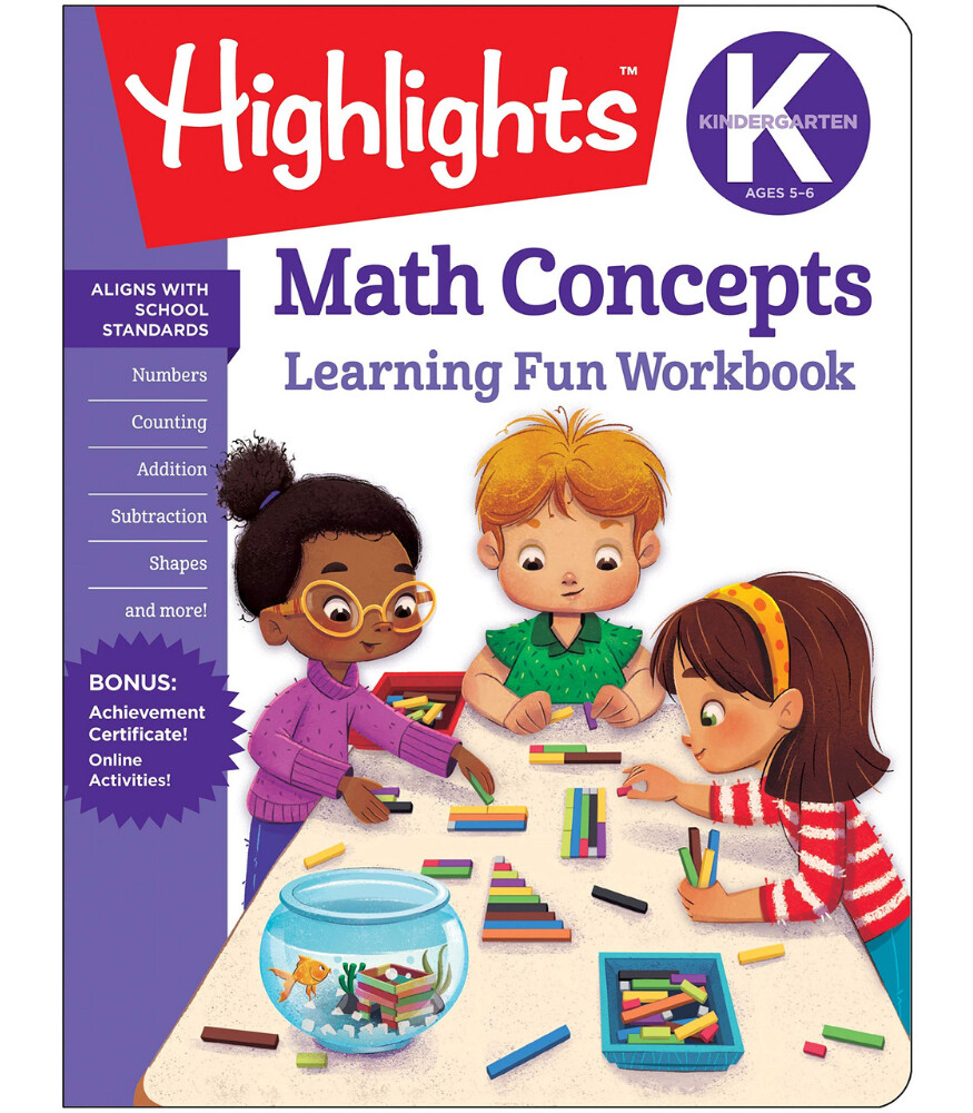 Highlights Kindergarten Math Concepts - Keyif Bebesi | Kids & Toys
