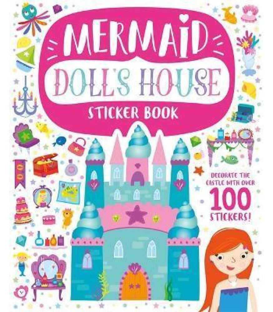 Igloo Books Mermaid Doll's House Sticker Book - Keyif Bebesi | Kids & Toys