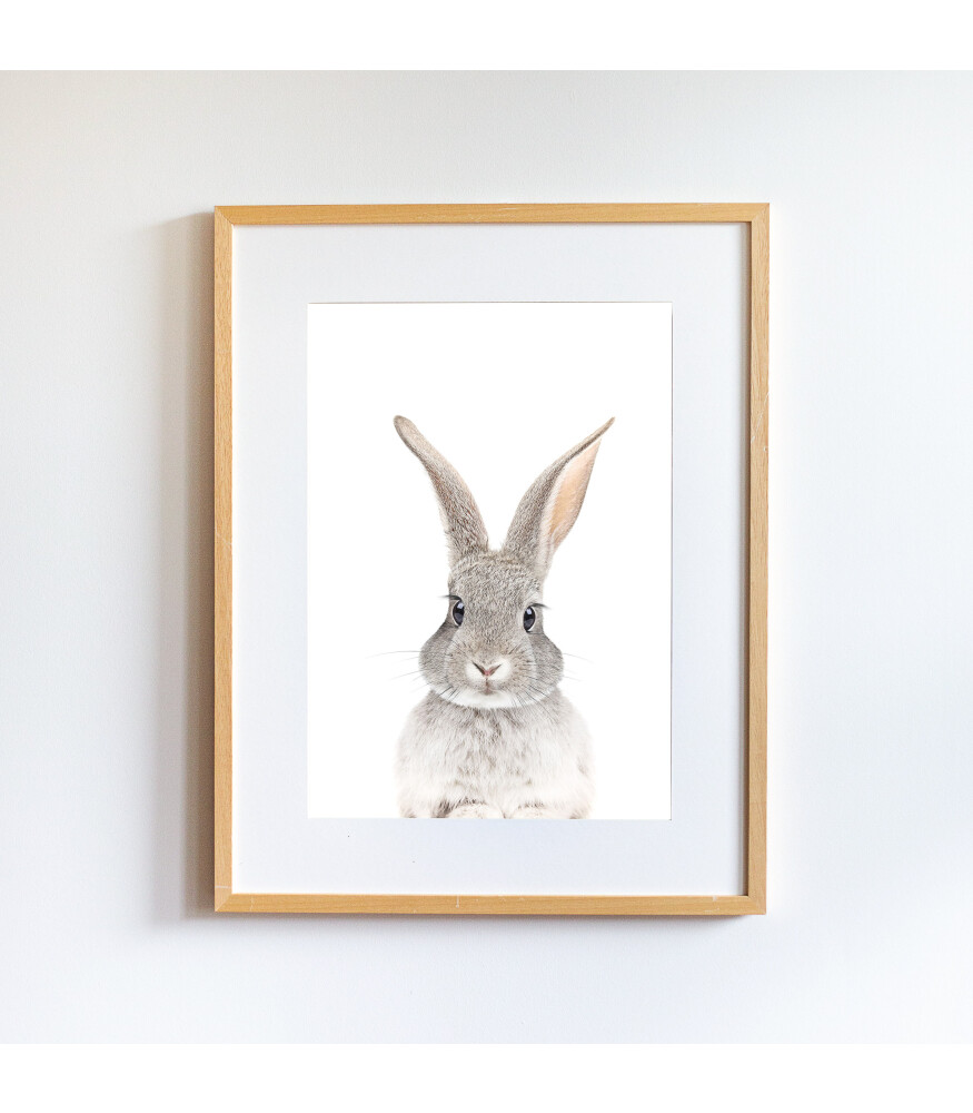Little Forest Animals Poppy The Rabbit (Natural Çerçeve) - Keyif Bebesi ...