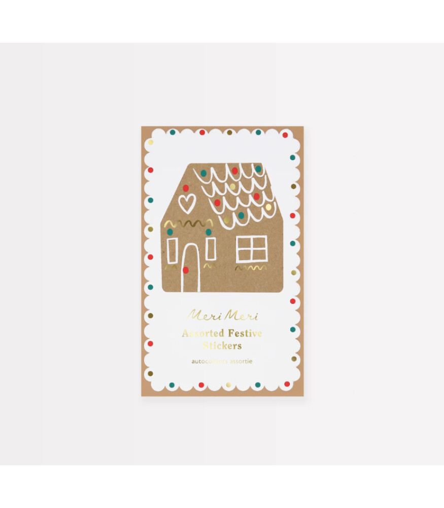 Meri Meri Sticker Çıkartma // Gingerbread - Keyif Bebesi | Kids & Toys