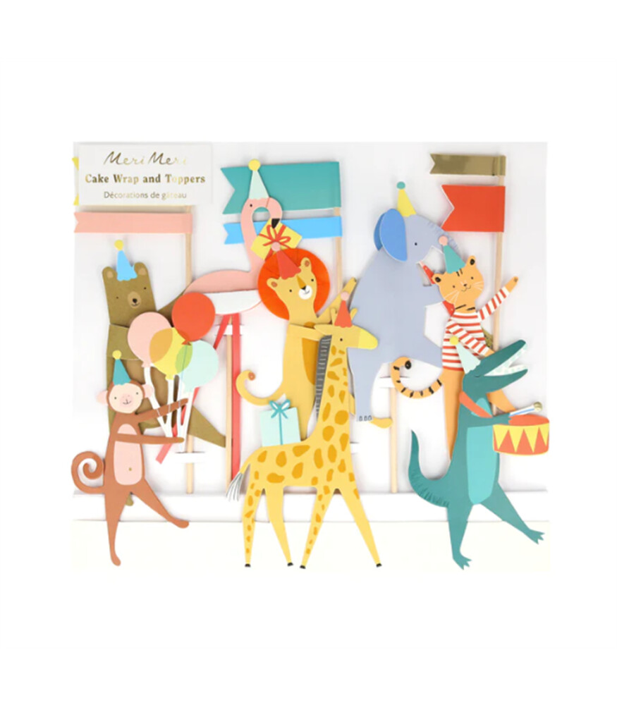 Meri Meri Pasta Süsü // Hayvanlar Geçit Töreni - Keyif Bebesi | Kids & Toys