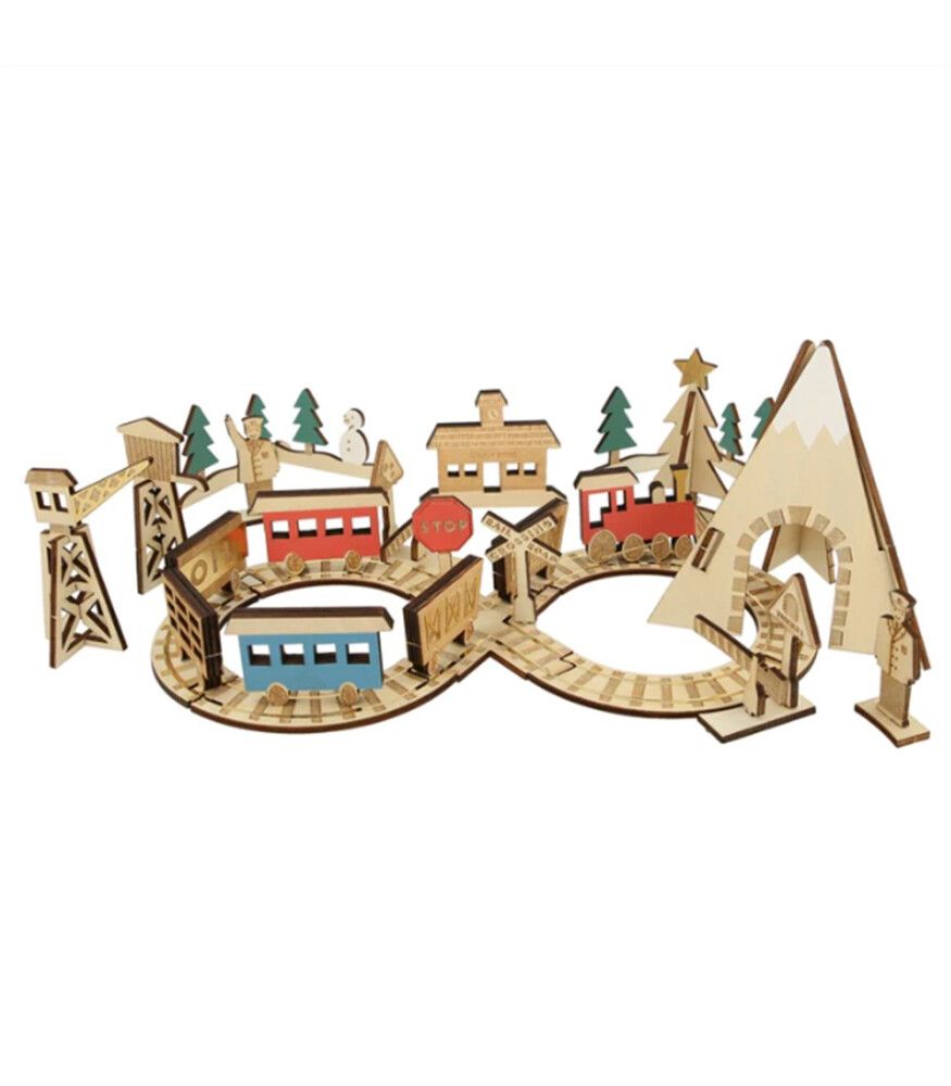 Meri Meri Advent Calendar // Railway Train - Keyif Bebesi | Kids & Toys