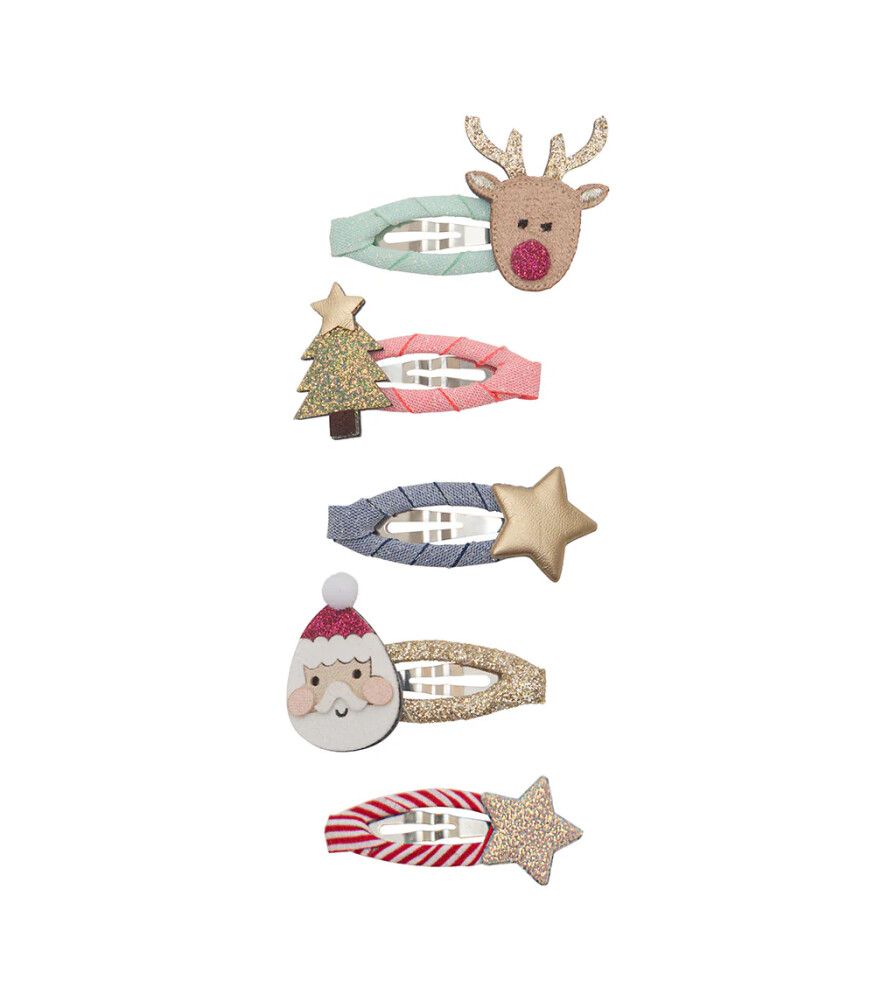 Mimi & Lula Mini Toka Set (5 Adet) // Santa & Rudolph - Keyif Bebesi ...