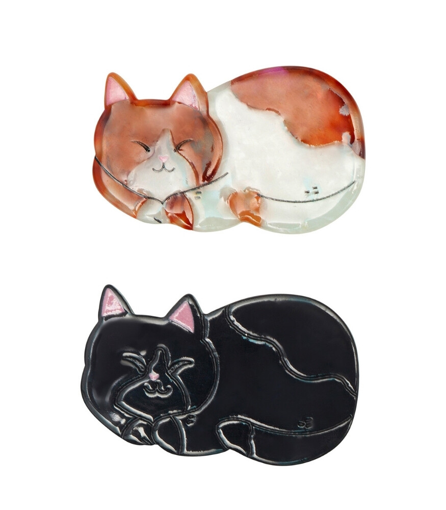 Mimi & Lula Saç Toka Set (2 Adet) // Sleeping Cat - Keyif Bebesi | Kids ...