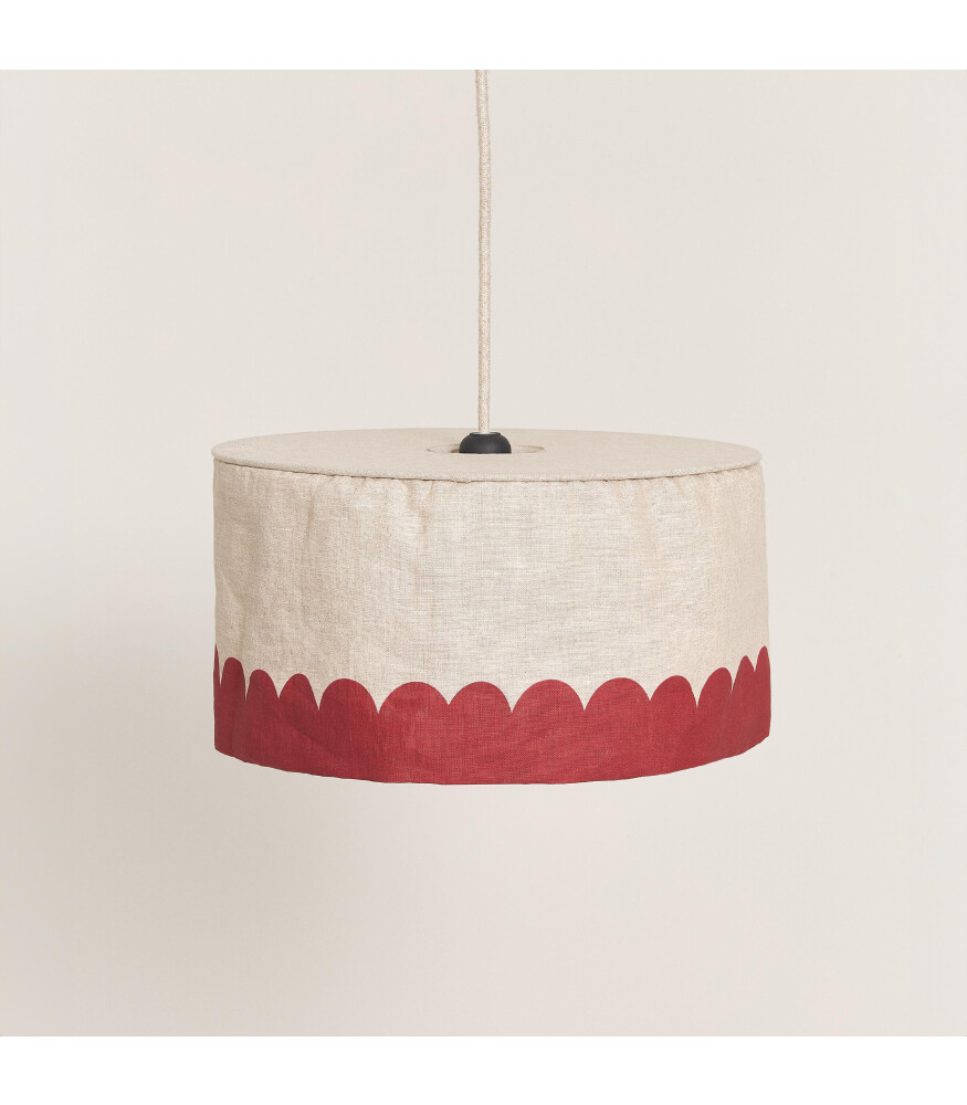 Nobodinoz Vibes Aydınlatma Şapkası, 40cm çap, Carmine - Keyif Bebesi ...