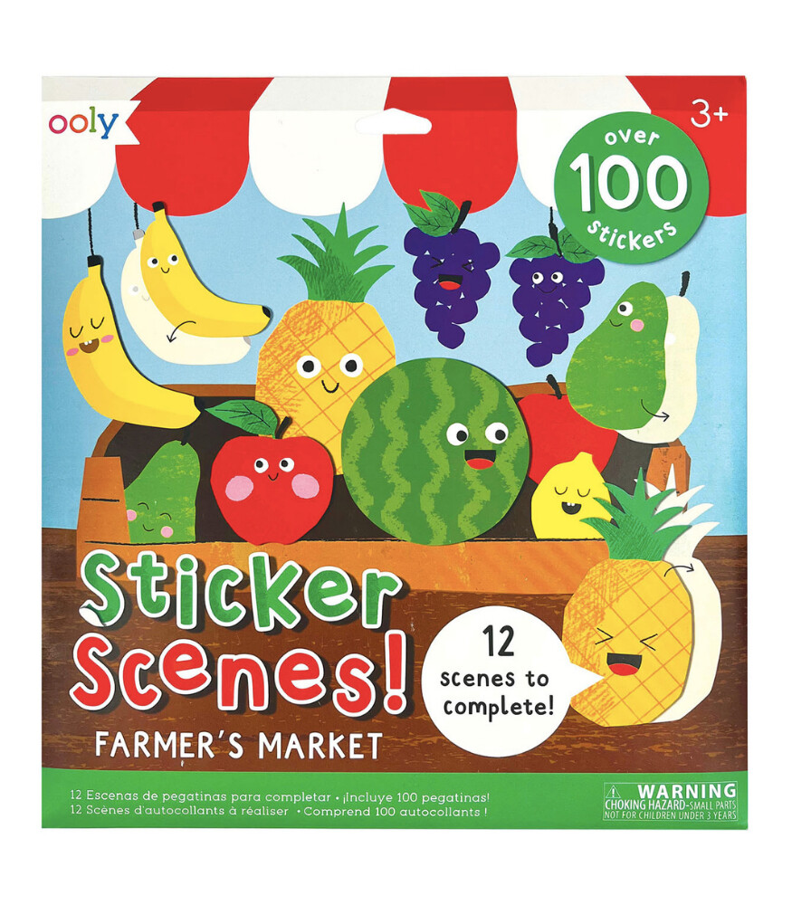 Ooly Sticker Scenes Çıkartma Sahnesi // Farmer's Market - Keyif Bebesi ...