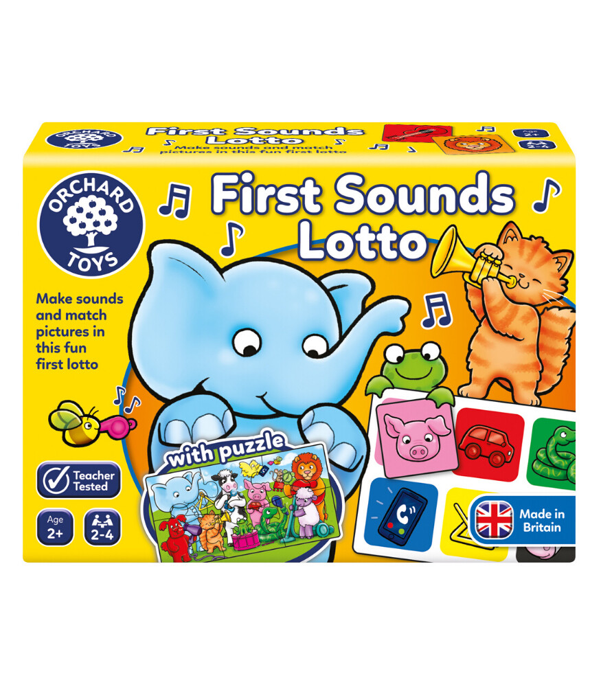Orchard Toys Loto // First Sounds Lotto - Keyif Bebesi | Kids & Toys