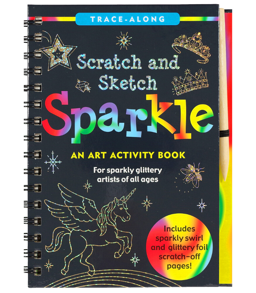 Peter Pauper Press Scratch & Sketch Kazı Öğren Kitap // Sparkle - Keyif ...