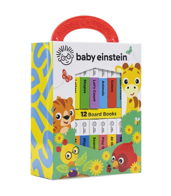 Pi Kids Baby Einstein: My First Library 12 Board Books - Keyif Bebesi ...