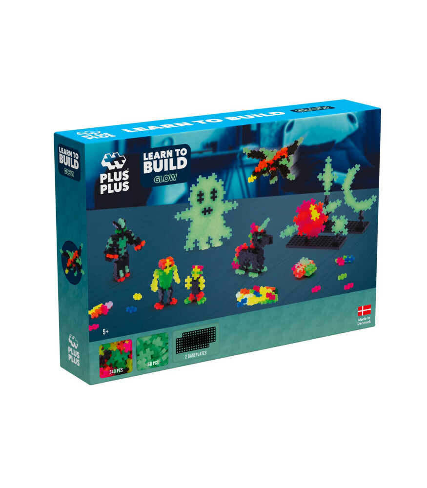 Plus-Plus Learn to Build Yaratıcı Blok // Glow (500 Parça) - Keyif ...