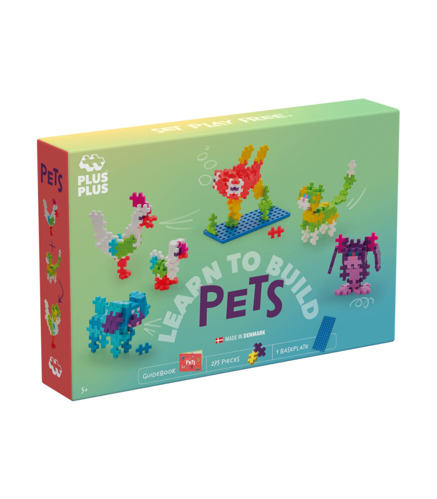 Plus-Plus Learn to Build Yaratıcı Blok // Pets (275 Parça) - Keyif ...
