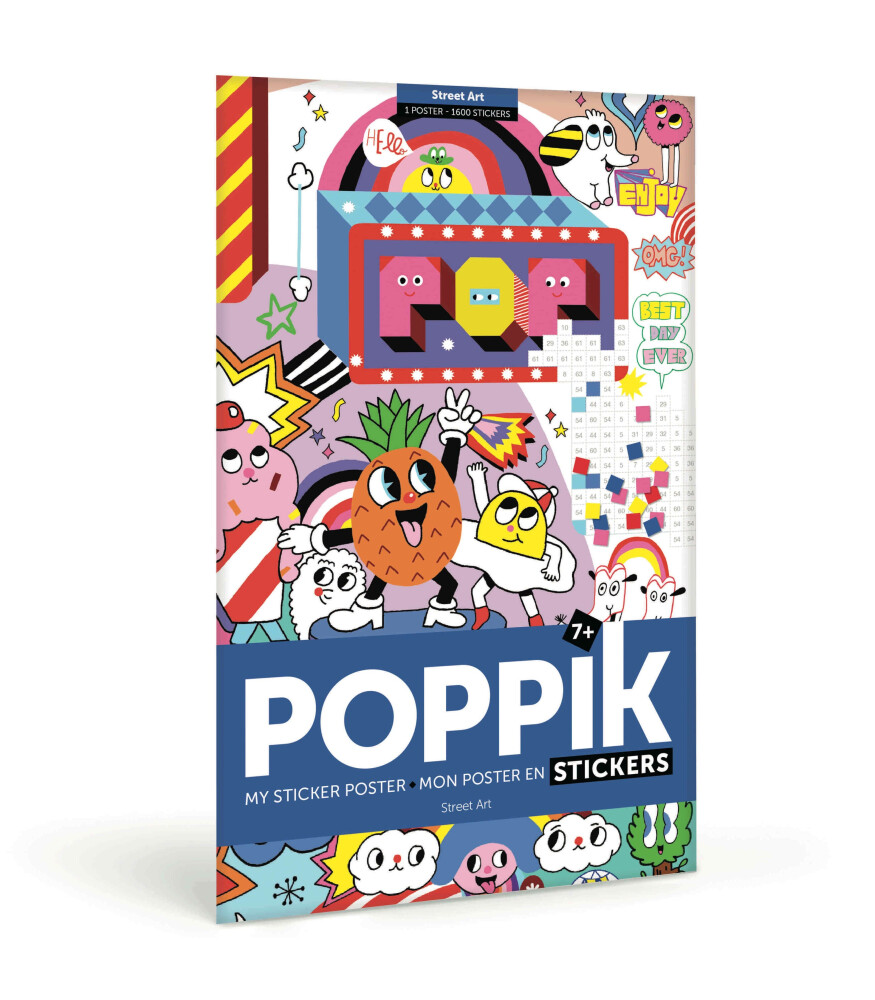 POPPIK STREET ART CREATIVE POSTER - Keyif Bebesi | Kids & Toys
