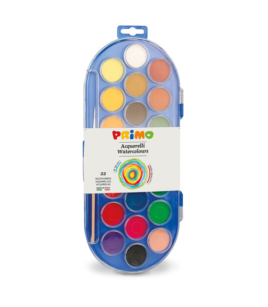Primo PRİMO SULU BOYA 22 RENK 30 MM - Keyif Bebesi | Kids & Toys