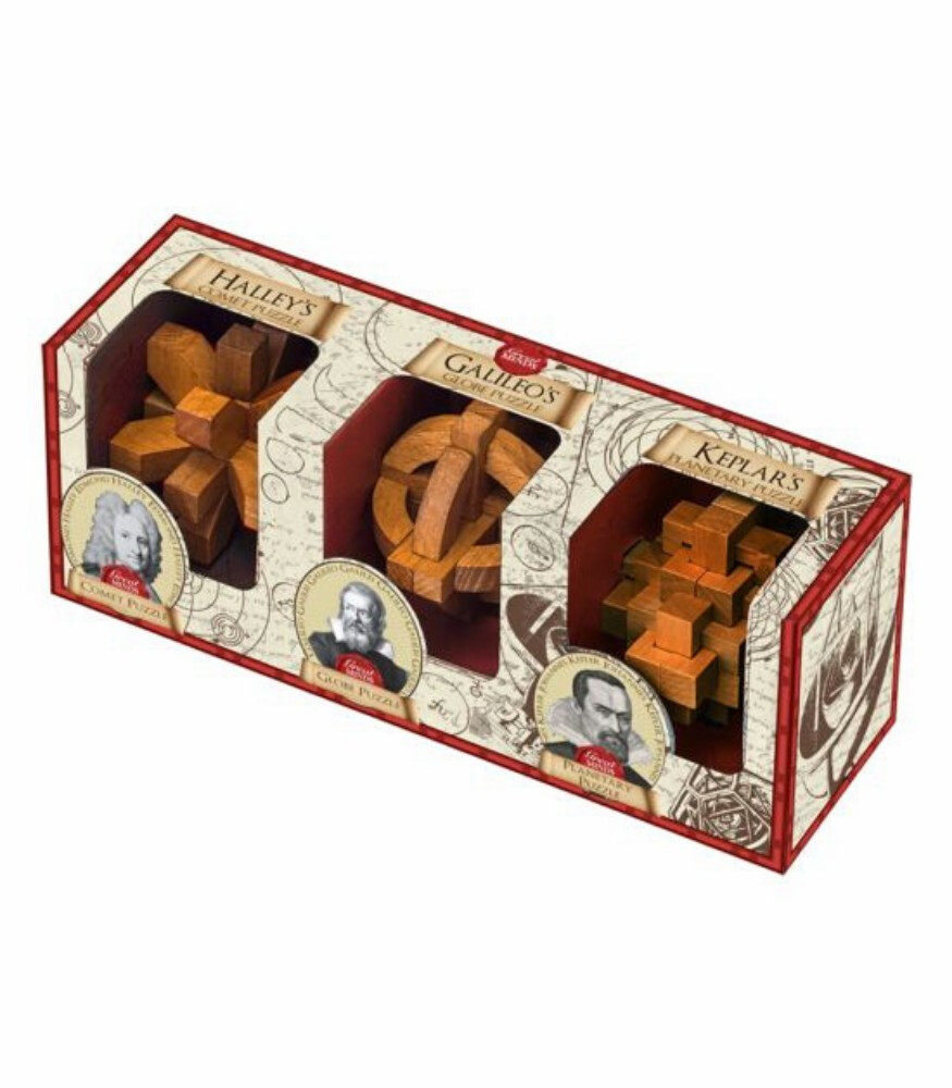 Professor Puzzle / Great Minds Set of 3 ( Halley, Galileo, Kepler ...