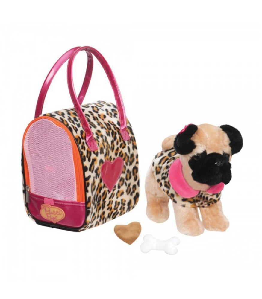 Pucci Pups Çantalı Peluş Köpek (Aksesuar Set) // Pug - Keyif Bebesi ...