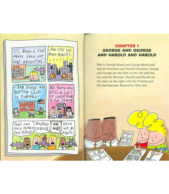Scholastic Captain Underpants Color Edition Captain Underpants and the Sensational Saga of Sir Stinks A Lot 12 Keyif Bebesi Kids Toys