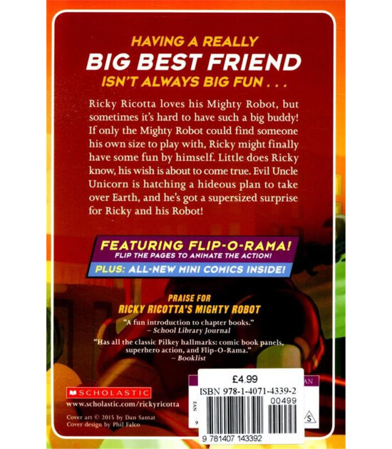 Scholastic Classics Ricky Ricotta's Mighty Robot vs The Uranium ...