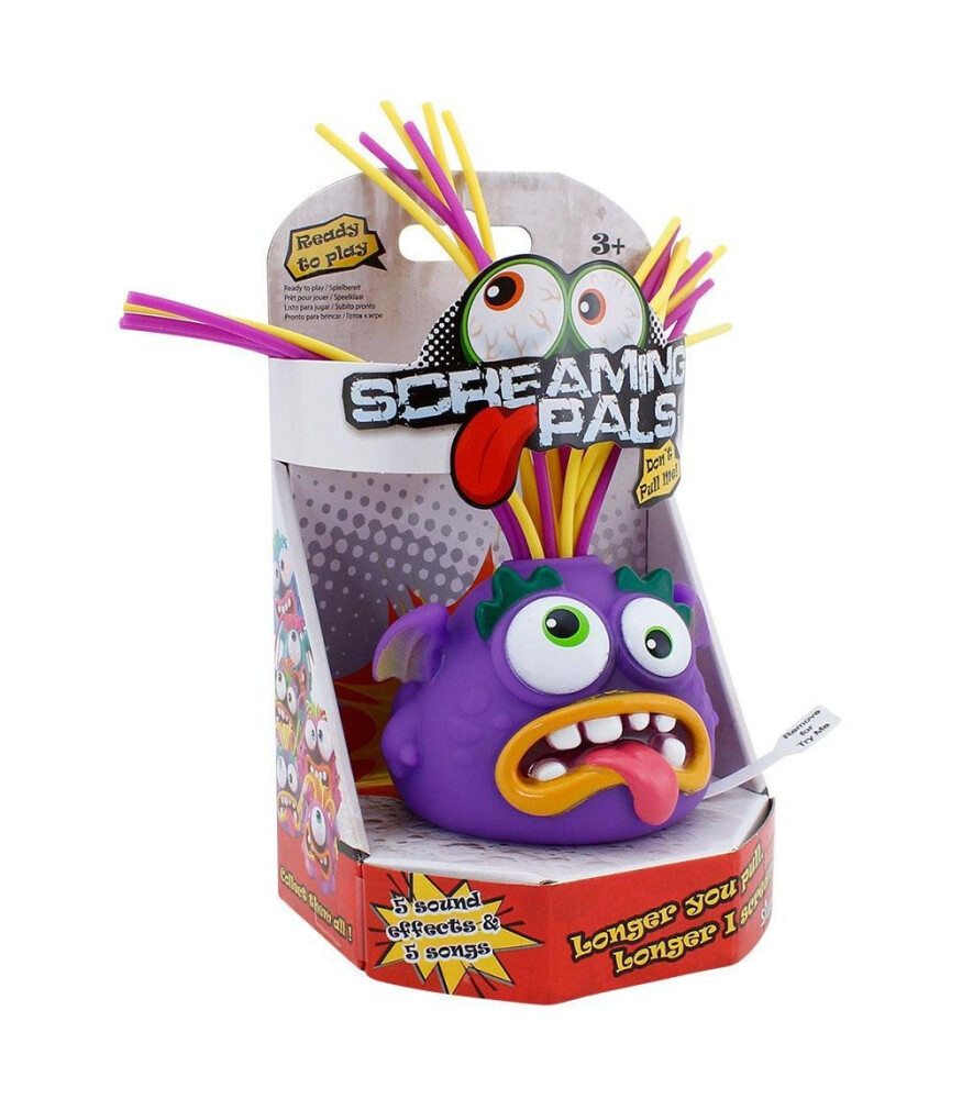 Silverlit Screaming Pals Bağıran Canavarlar // Mor - Keyif Bebesi ...