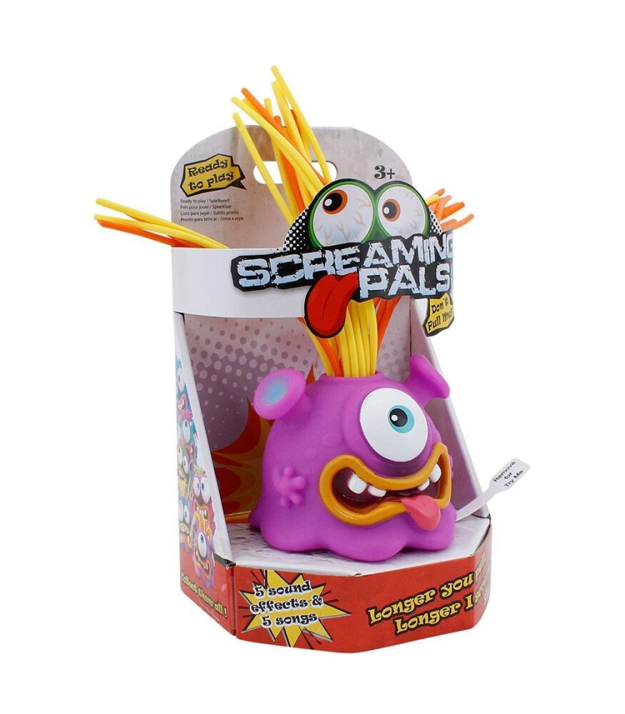 Silverlit Screaming Pals Bağıran Canavarlar // Lila - Keyif Bebesi ...