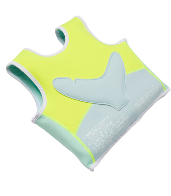 Sunnylife Çocuk Yüzme Yeleği // Aqua Neon Yellow - Keyif Bebesi | Kids ...