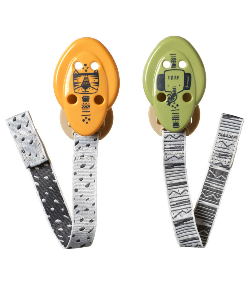 Tommee Tippee Emzik Askısı (2 Adet) // Tiger-Elephant - Keyif Bebesi ...