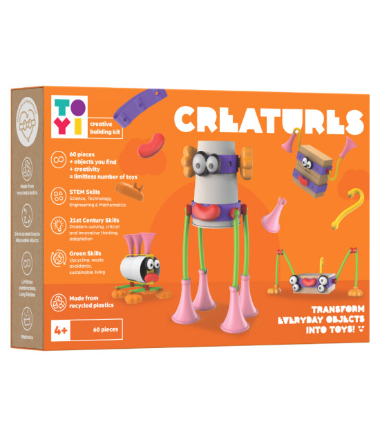 Toyi Creatures Yaratıcı Oyun Kiti - Keyif Bebesi | Kids & Toys