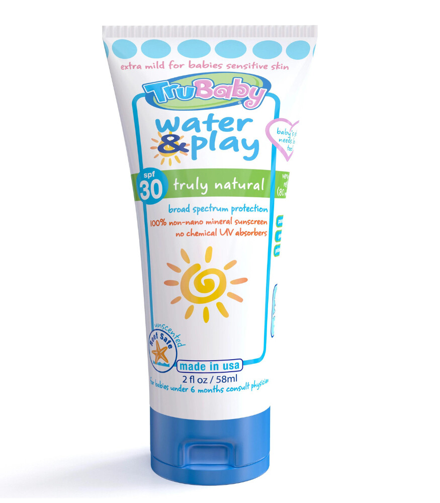 Trubaby Water & Play Spf 30+ Mineral Organik İçerikli Güneş Kremi ...