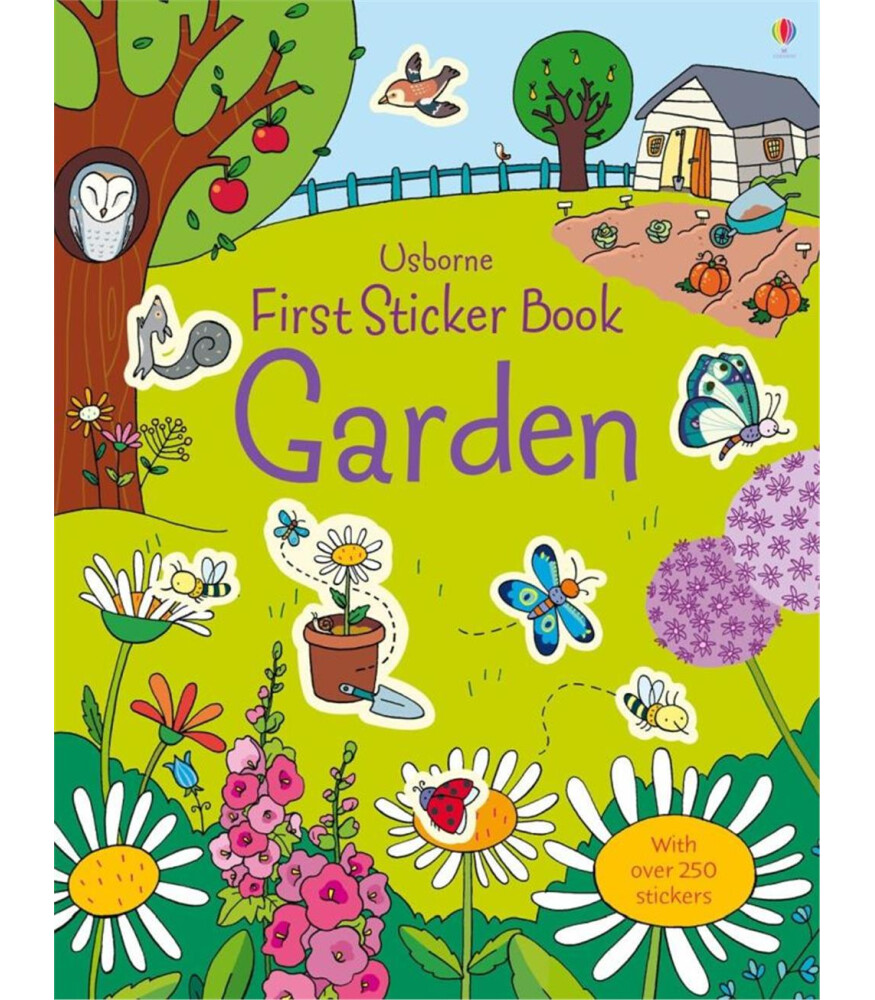 Usborne Publishing First Sticker Book: Garden - Keyif Bebesi | Kids & Toys