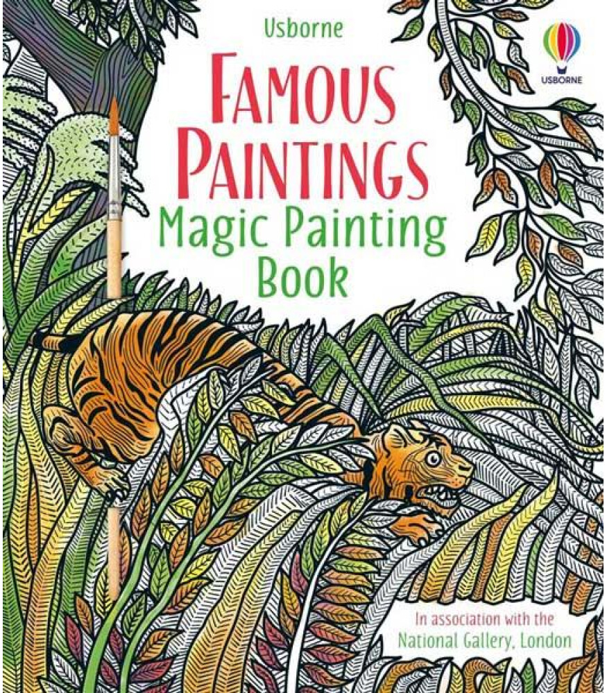 Usborne Publishing Magic Painting Books: Famous Paintings - Keyif ...