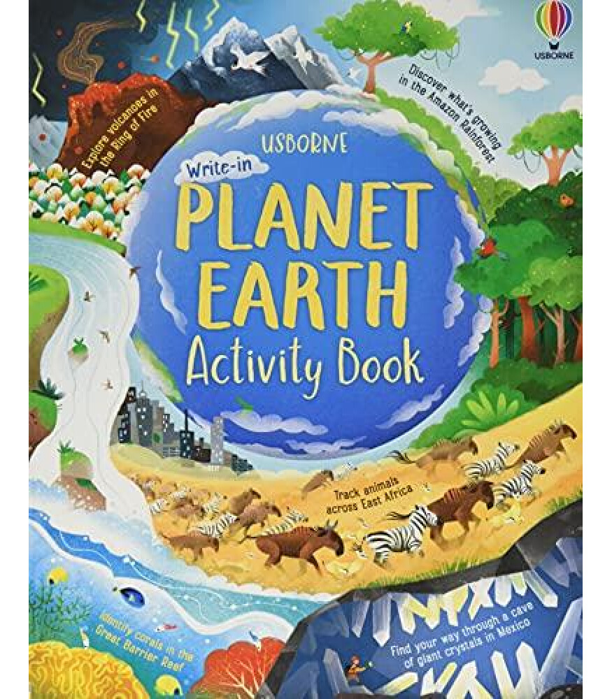 Usborne Planet Earth Activity Book - Keyif Bebesi | Kids & Toys
