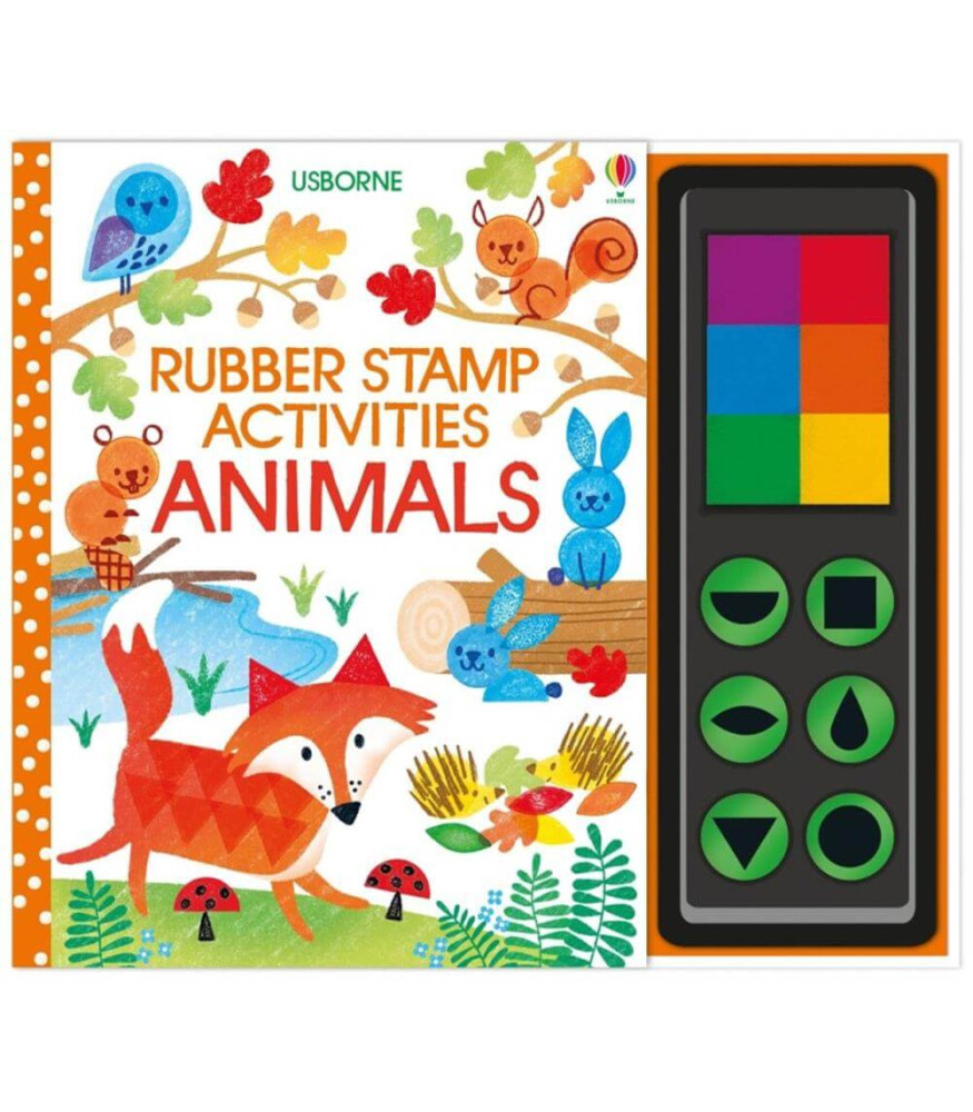 Usborne Rubber Stamp Activities // Animals - Keyif Bebesi | Kids & Toys