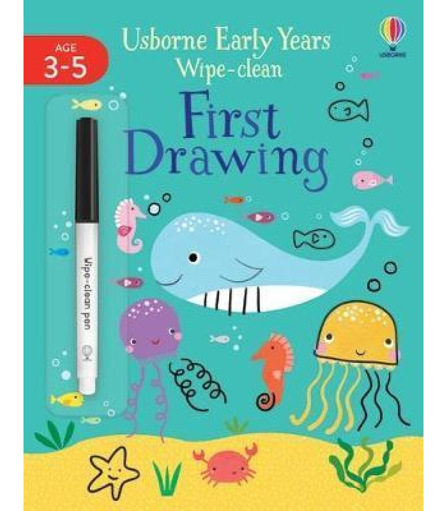 Usborne Early Years Wipe-Clean First Drawing - Keyif Bebesi | Kids & Toys